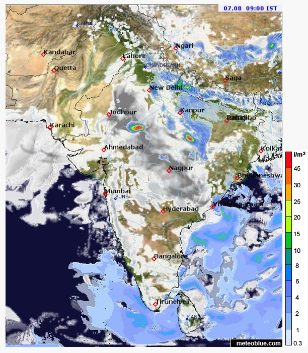 Weather maps – The Institute of Geographical Studies